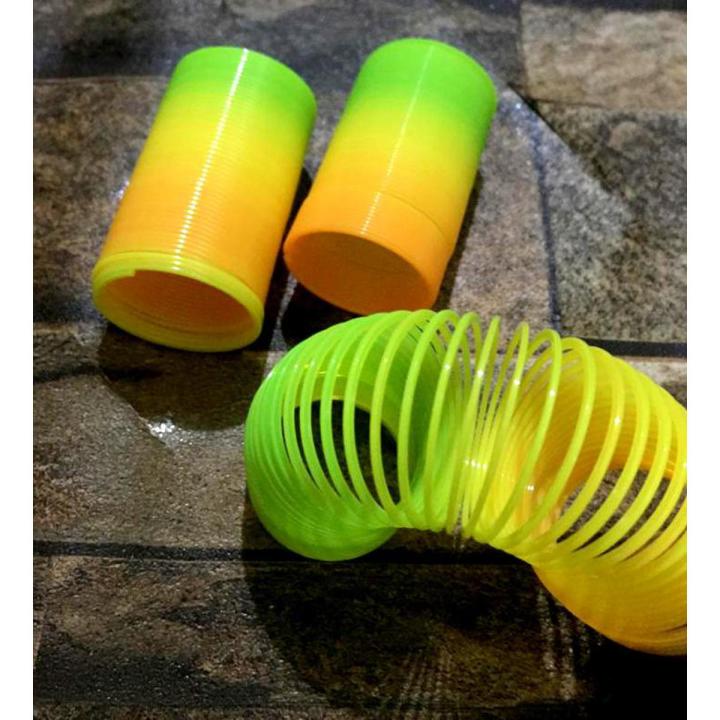 Plastic Magic Rainbow Spring Toy | Daraz.pk