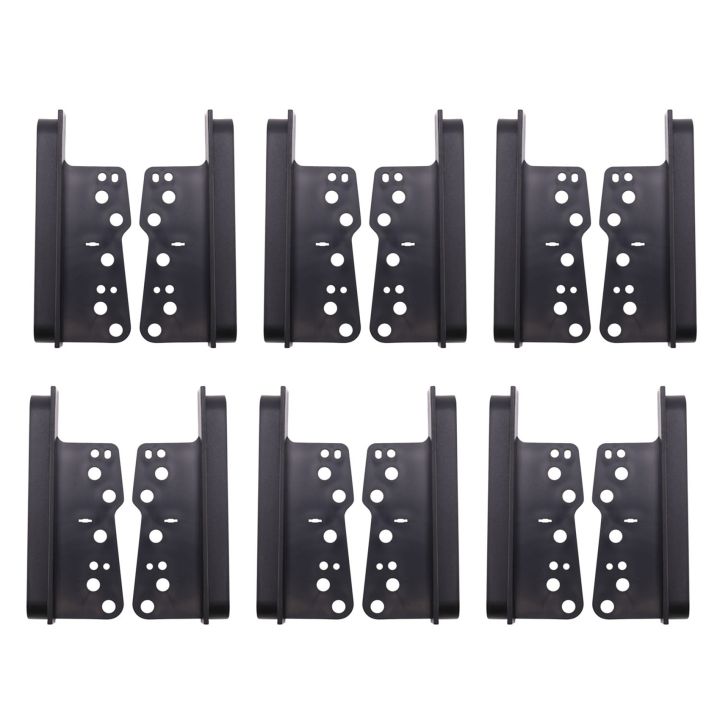fasdaga Fit for 12 Double Din Fascia Facia Dash Kit Car Stereo Side ...