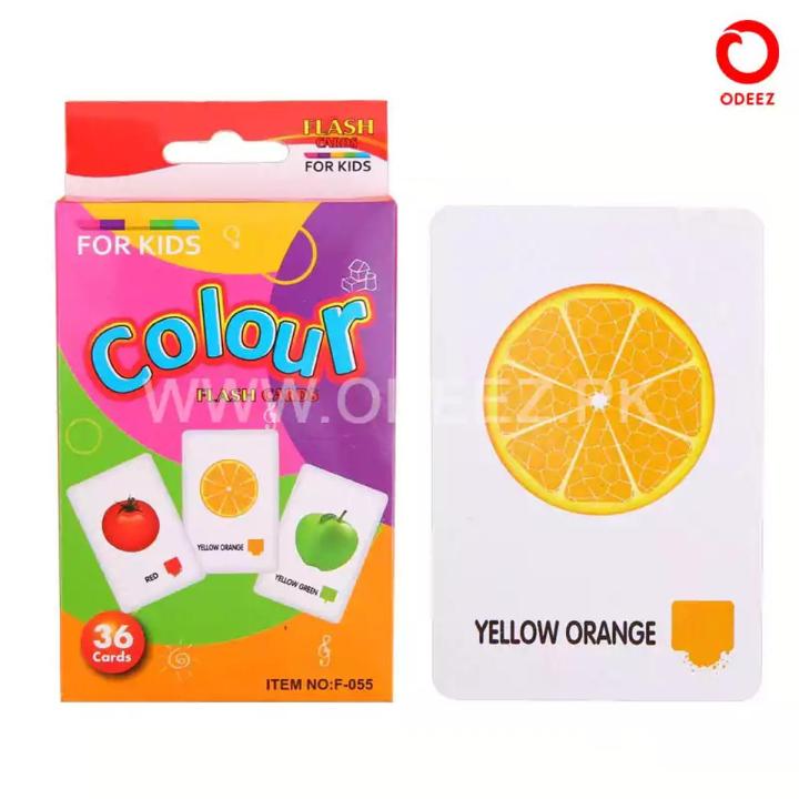 Educational Flashcards - Color | Daraz.pk