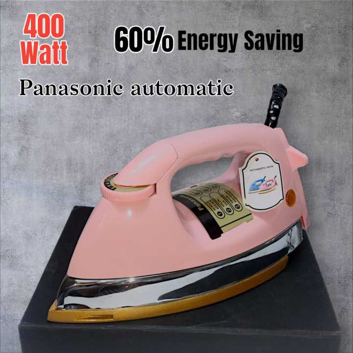 400Watt Automatic Panasonic Iron Best quality iron , pink Low Voltage ...