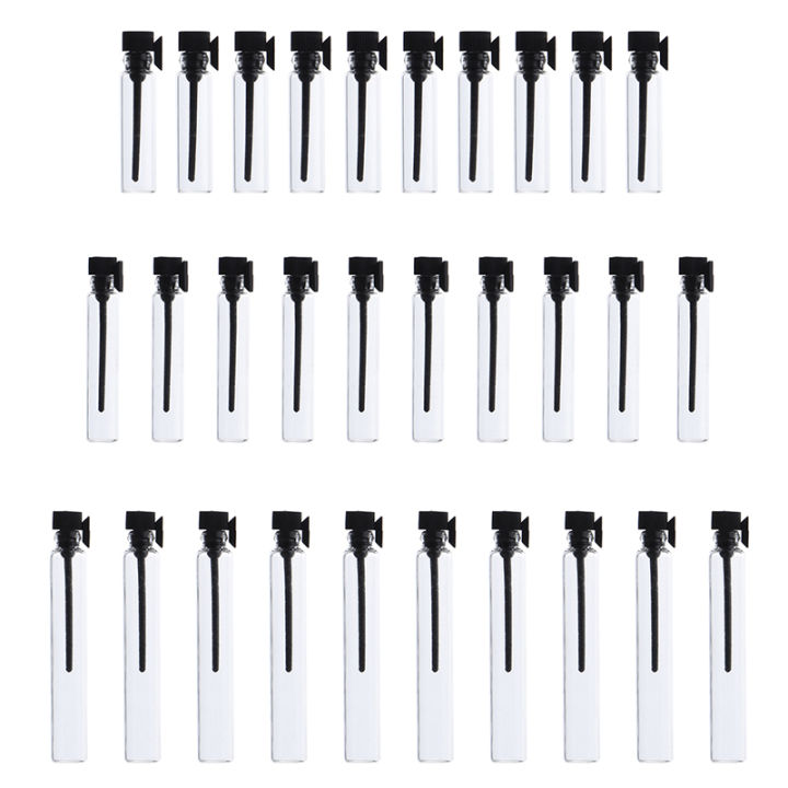 10 PCS Mini Glass Perfume Sample Vials Bottle Empty Laboratory Liquid ...
