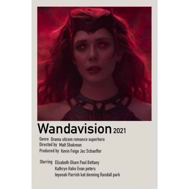 Scarlet Witch Wanda Vision Wanda Maximoff The Avengers by the Marvel ...