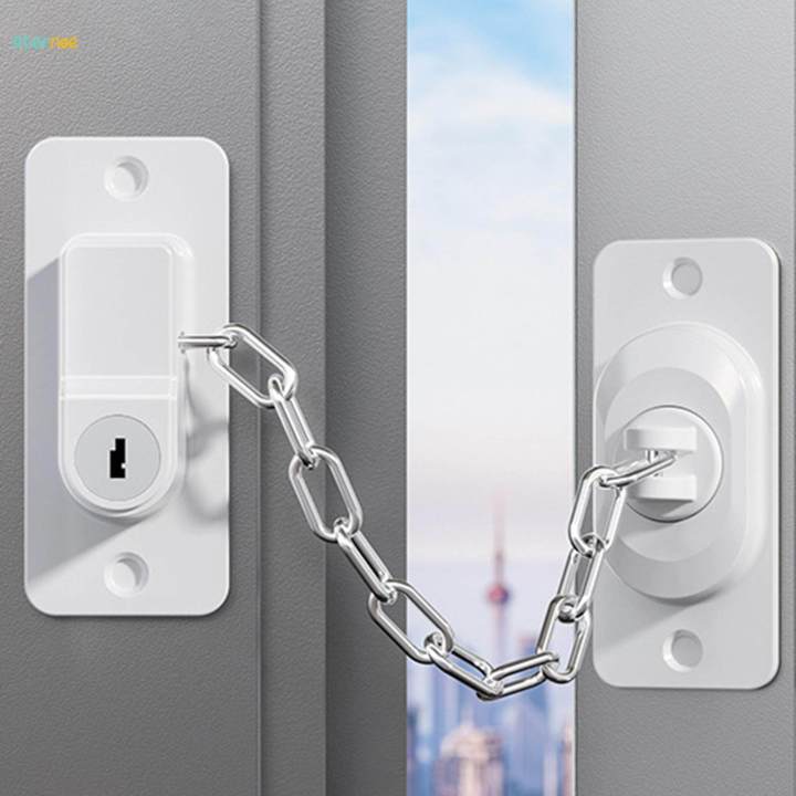 Window Lock Stainless Steel Chain Door Restrictor for Windows Kitchen ...