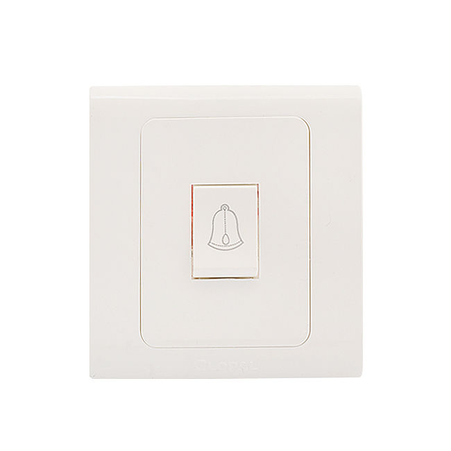 Clopal Typer White Series Bell Push Button Superior Quality | Daraz.pk