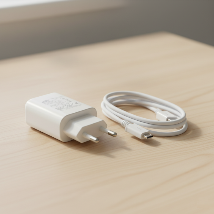 SAM Fast Mobile Charger Adapter with Type-B Data Cable | Daraz.pk