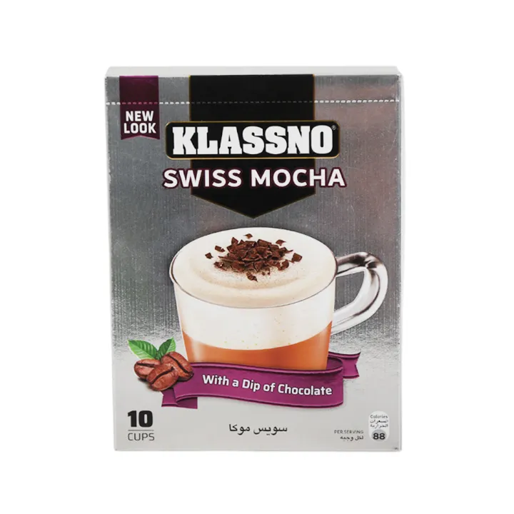 Klassno Coffee Swiss Mocha With Chocolate 10pc 200 Gm | Daraz.pk
