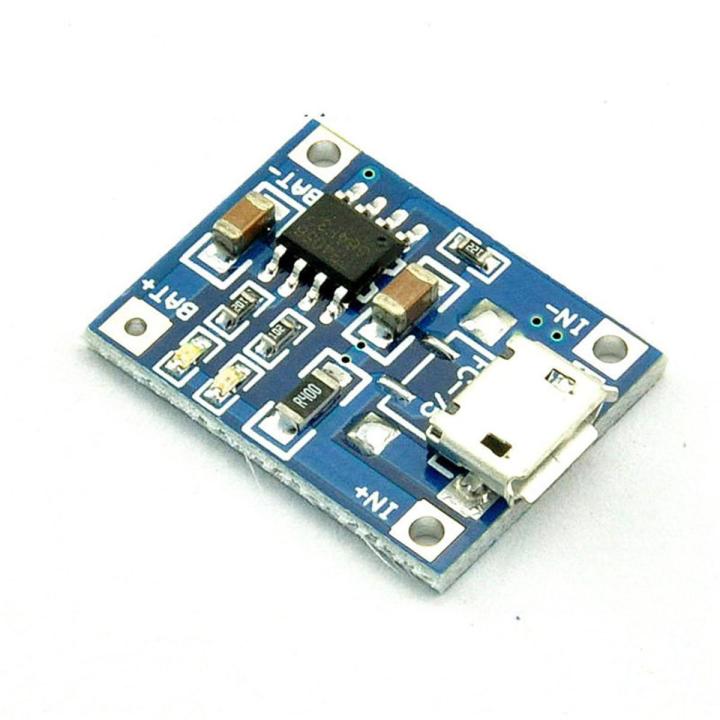 TP4056 Lithium Battery Charging Module 10-Pack TP4056 Micro USB 5V 1A ...