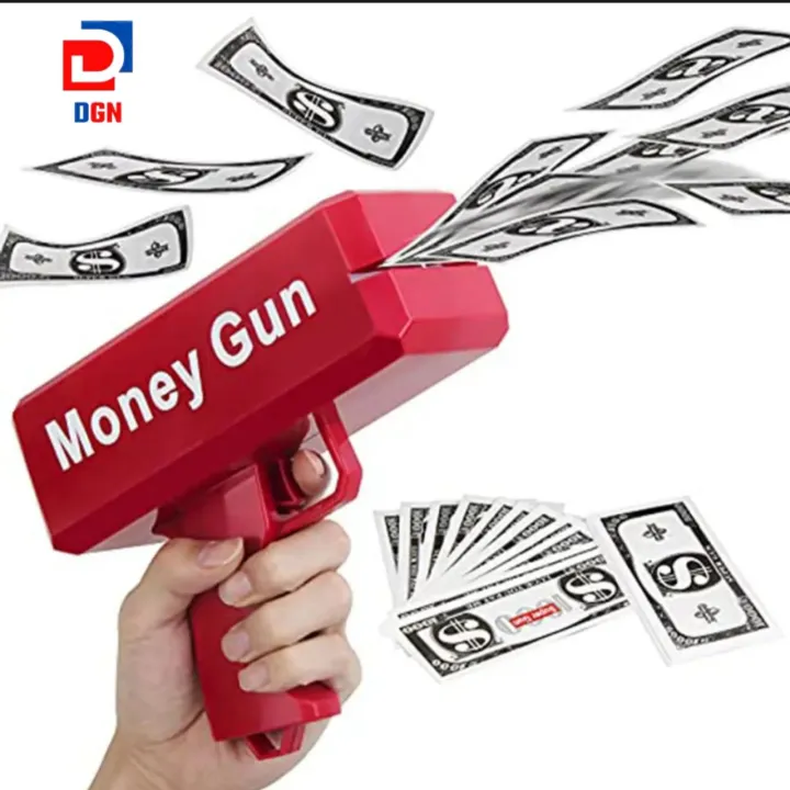 Rain Money toy_ Paper Playing Spray Money Toy Money toy with 100 Pcs ...