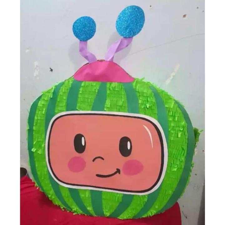 Cocomelon theme/ Style Empty Pinata for Kids/ Children Birthday Parties ...
