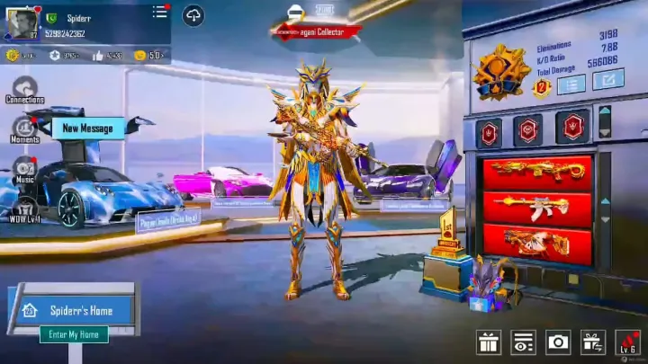 Pubg mobile account global account mummy white suit account global ...