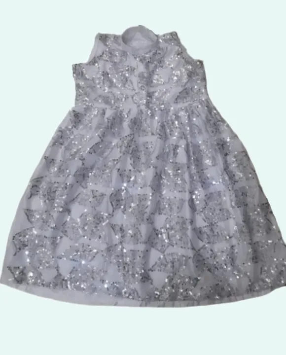 white fancy frocks for kids | Daraz.pk