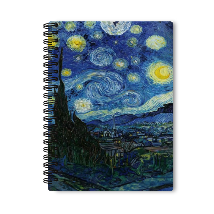 Mayfair Moments - Vincent van Gogh Spiral Notebook | A5 , A4 Sizes 200 ...