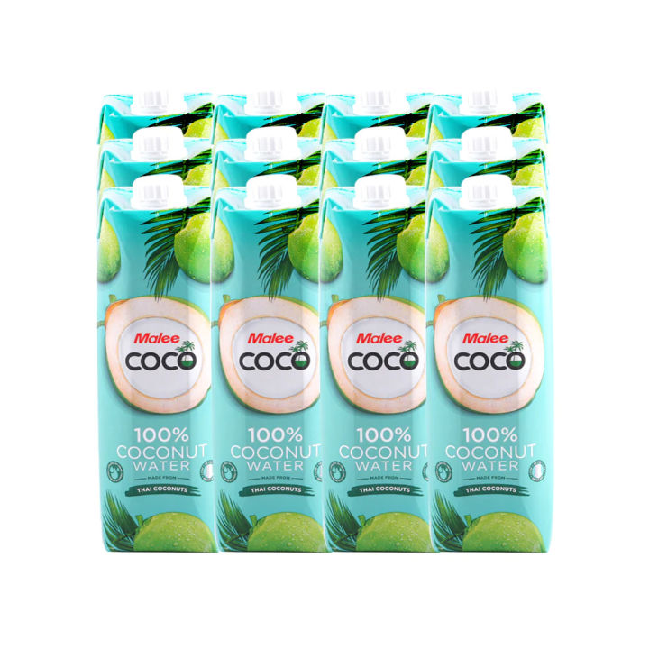 Malee 100% Coconut Water, 1 Liter - Pack of 3 | Daraz.pk