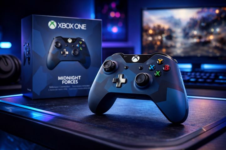 Xbox One Wireless Game Controller – Midnight Forces II Edition | Pro ...