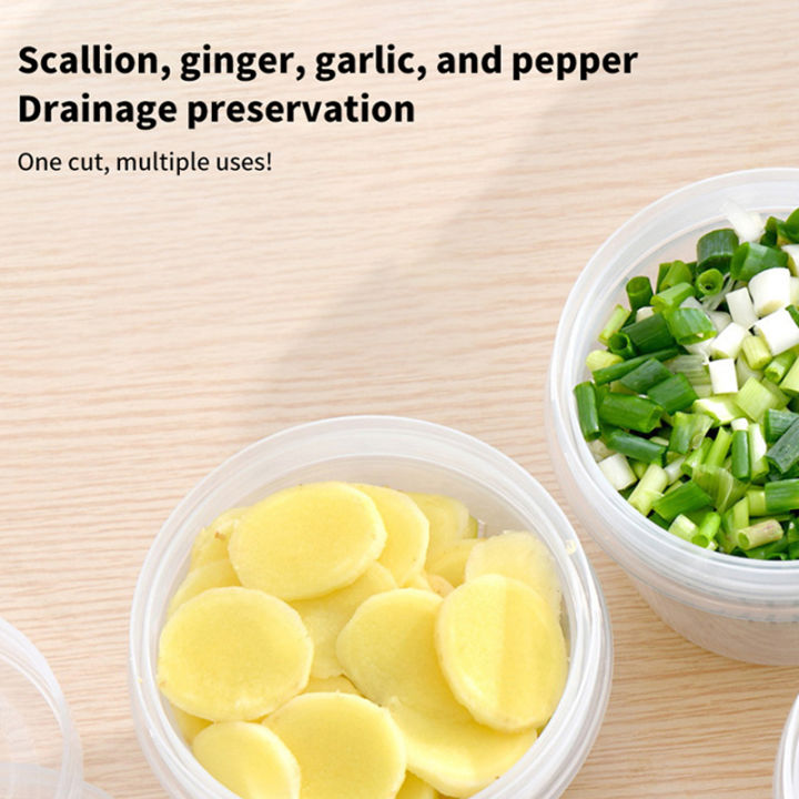 Fresh Keeping Box Of Onion Ginger Garlic Kitchen Vegetable Plastic ...