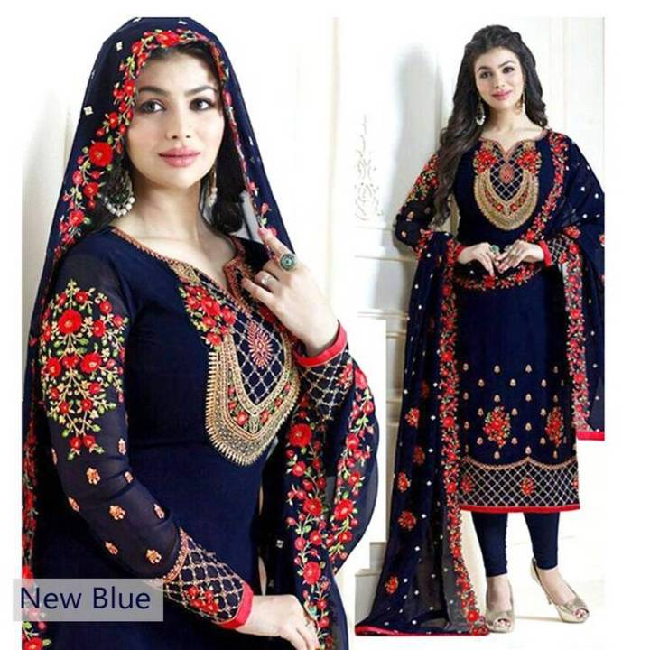 Green Mirror Work 3pc Stitched Suit for Women | Daraz.pk