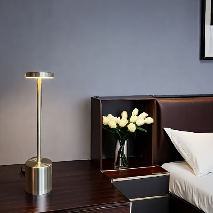 Led Rechargeable Lamps for Bed Room & Study Table - Touch Sensor ...