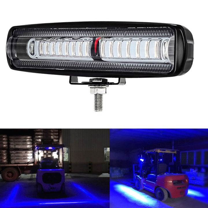 SL 30W LED Forklift Safety Light DC 12-80V 15LEDs Side Danger Zone ...
