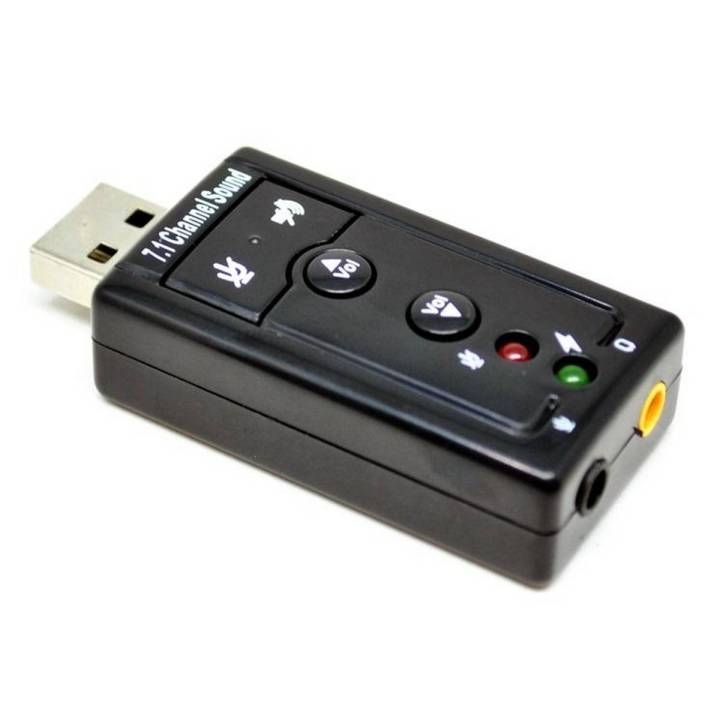 USB External 7.1 Channel Sound Card Audio Adapter | Daraz.pk