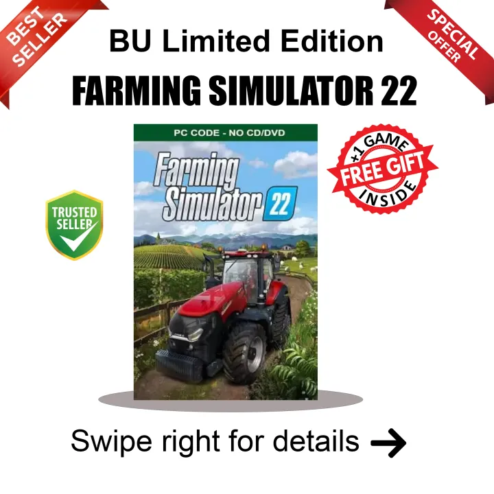 FARMING SIMULATOR 22 GAME FOR PC (GOOGLE DRIVE/ MEDIAFIRE) - QR CODE ...