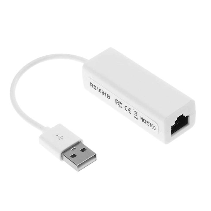 USB Ethernet Adapter USB 2.0 To RJ45 Network LAN Adapter | Daraz.pk