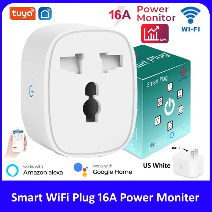 Tuya Smart WiFi Universal Smart Plug 16A with Power Monitoring ... Tuya Smart WiFi Universal Smart Plug 16A with Power Monitoring ...