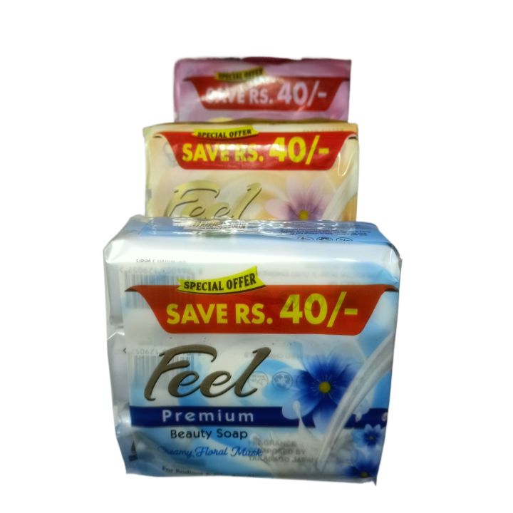 Feel premium beauty soap of 3 pack | Daraz.pk