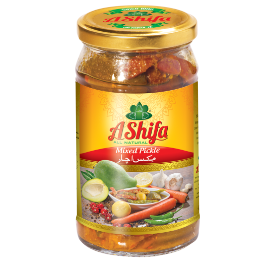 Mixed Pickles Jar 320GM By Ashifa Foods | Daraz.pk