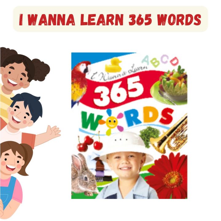 I Wanna Learn 365 Words | Fun and Educational Vocabulary Building for ...