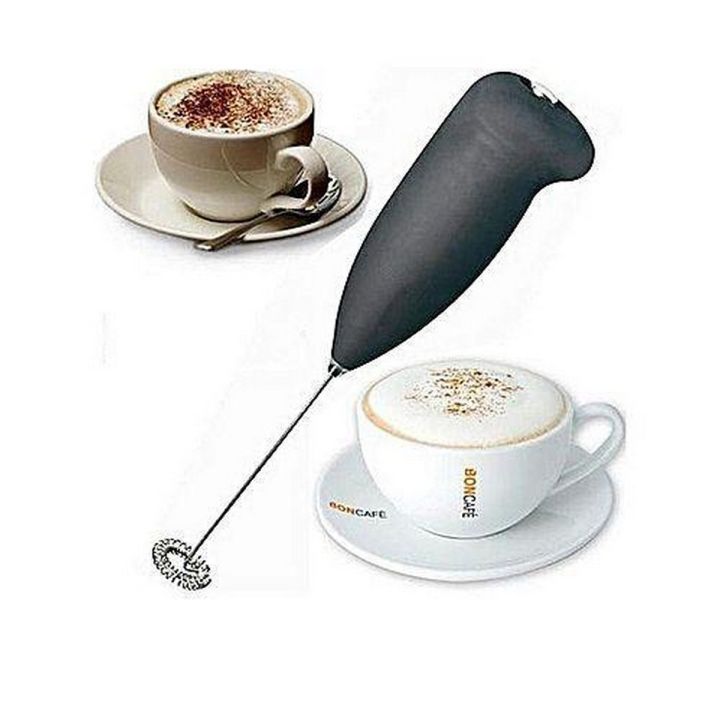 Handheld Coffee Beater Mixer & Whisker - Black | Daraz.pk
