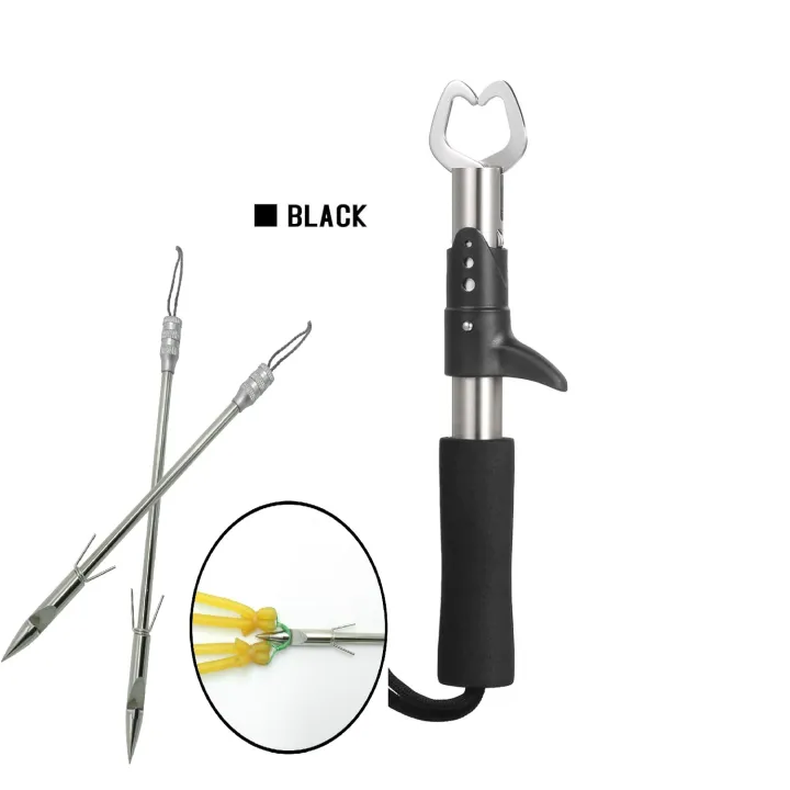 Fish Grip Lip Trigger Lock Gripper Clip Clamp Grabber Fish with 3 ...