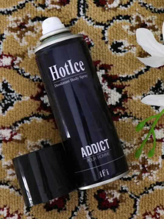 Hot Ice Addict Deodorant Body Spray BS06 - 200ML | Daraz.pk