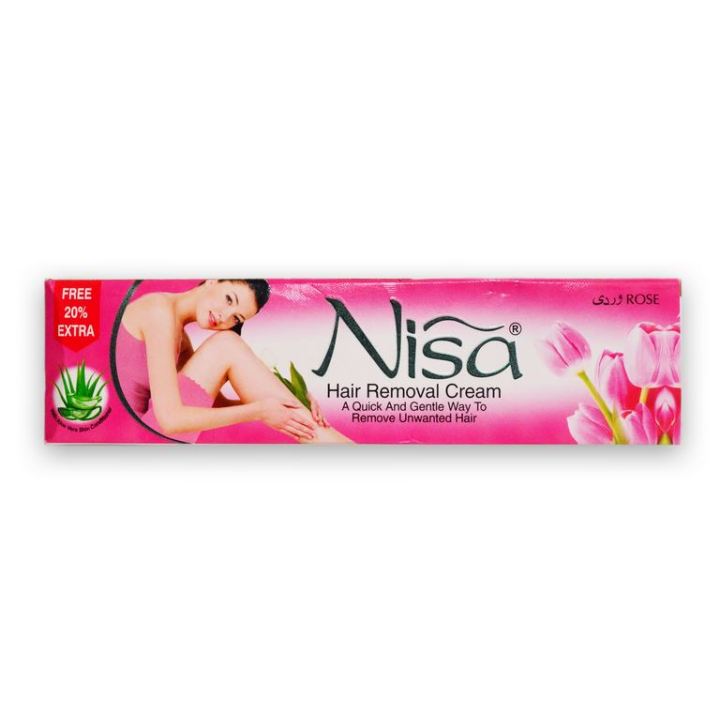 Nisa Hair Removal Cream Lotion Rose -120ml | Daraz.pk