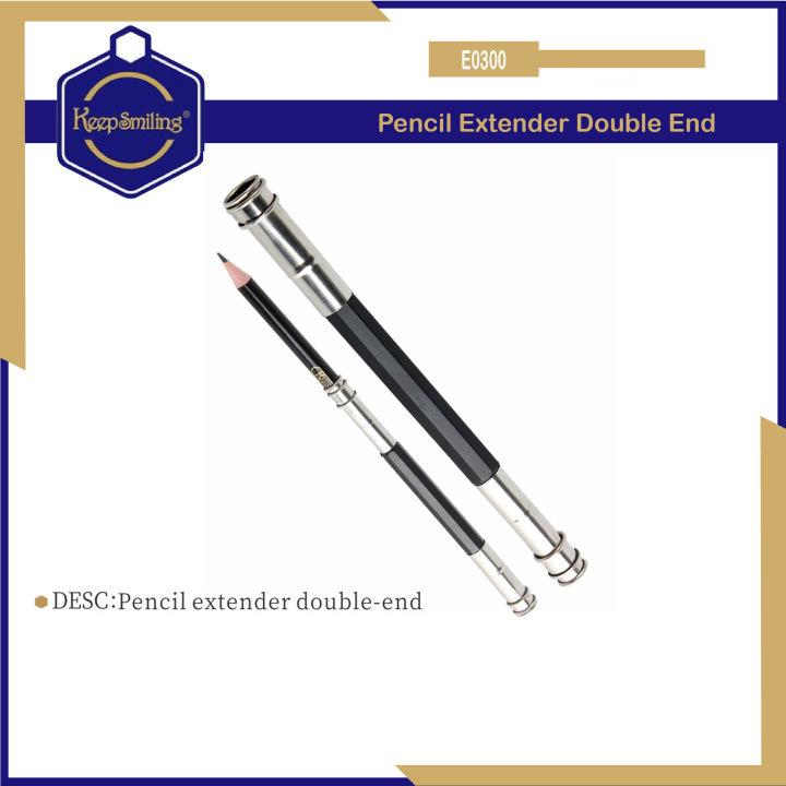 Keep Smiling E0300 Adjustable Dual Head Pencil Extender Holder | Daraz.pk