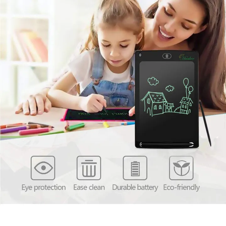 LCD Writing Tablet 8.5 Inch Colorful Electronic Pads For Kids | Daraz.pk