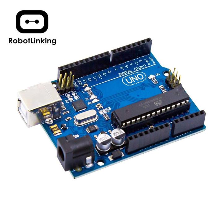 Uno R3 Compatible Electronic Atmega328p Microcontroller Card For Arduino Robotics And Diy