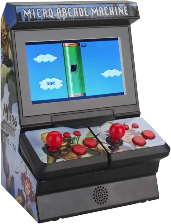 Micro Arcade Machine. 300 games. LCD 4,3″. Removable controllers | Daraz.pk