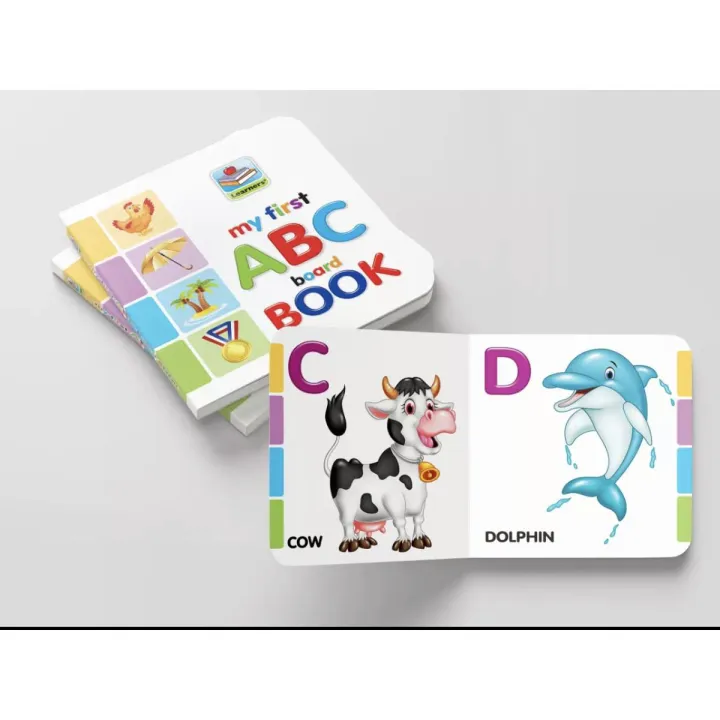 Early little Board Book of “ABC” for kids- Interesting Picture book ...