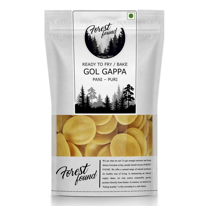 Forest Found Ready to Fry Dry Atta Golgappa, Pani Puri Papad / Puchka ...