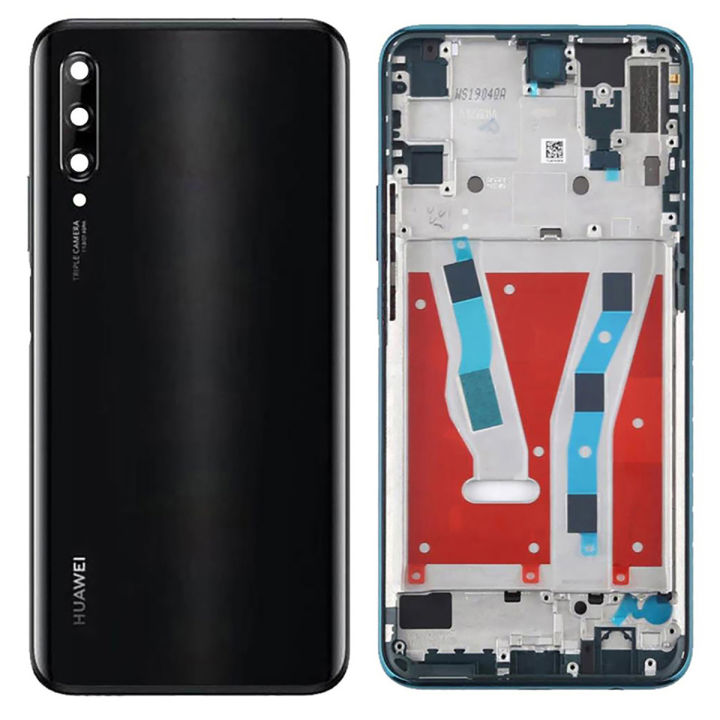 Huawei Y9s Middle Frame Housing with Power Volume Buttons & Camera Lens ...