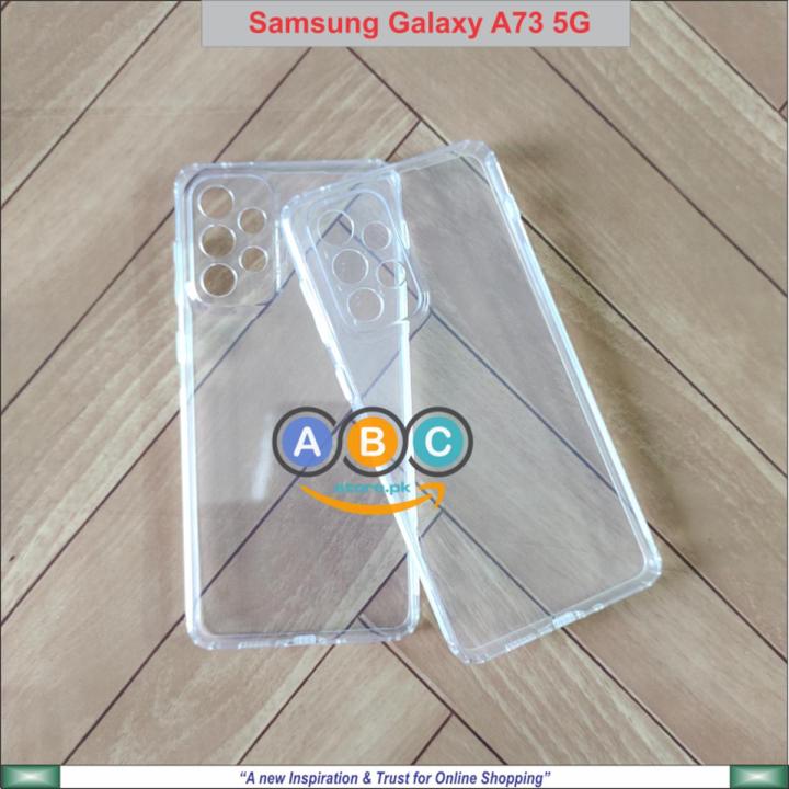 Samsung Galaxy A73 5G Case, Soft TPU Ultra-Clear with Dust Plugs (NO ...