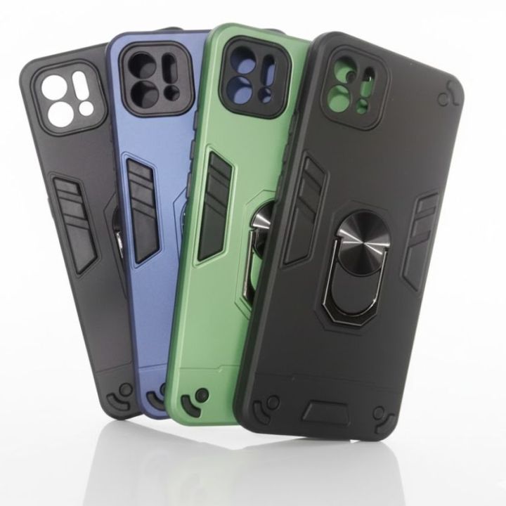 OPPO A16K A16e Protective Armor Case | Shockproof Back Cover with ...