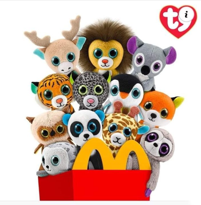 Ty Beanie Boos Mini Cute Glittery Eyes 7cm Soft Animal Cuddly Plush ...