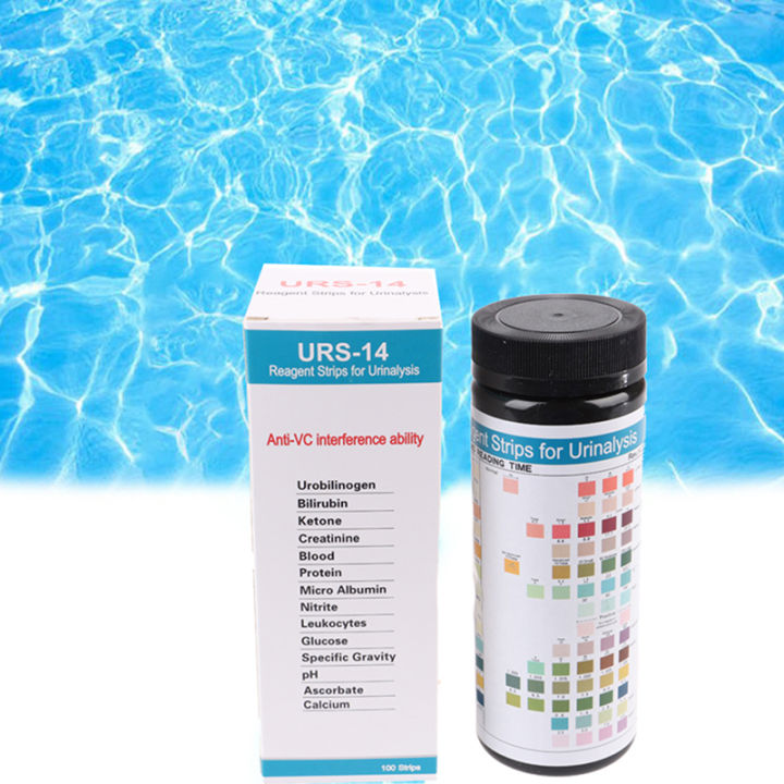 URS-14 100strips Urinalysis Reagent Test Paper Urine PH Test Strips ...