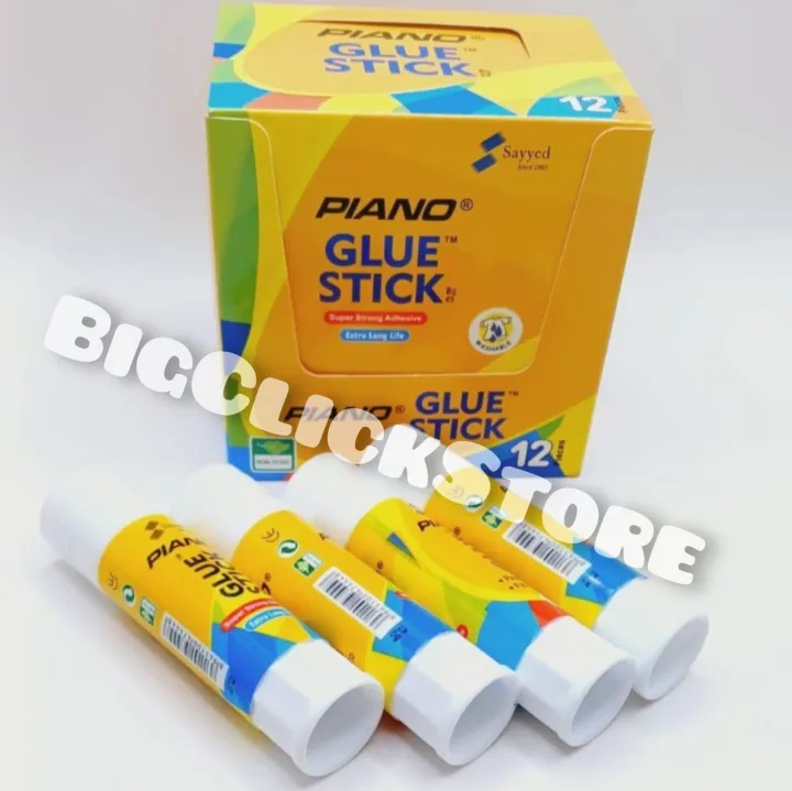 Piano Glue Stick 8gm – White Gum Stick, Super Strong Adhesive for ...