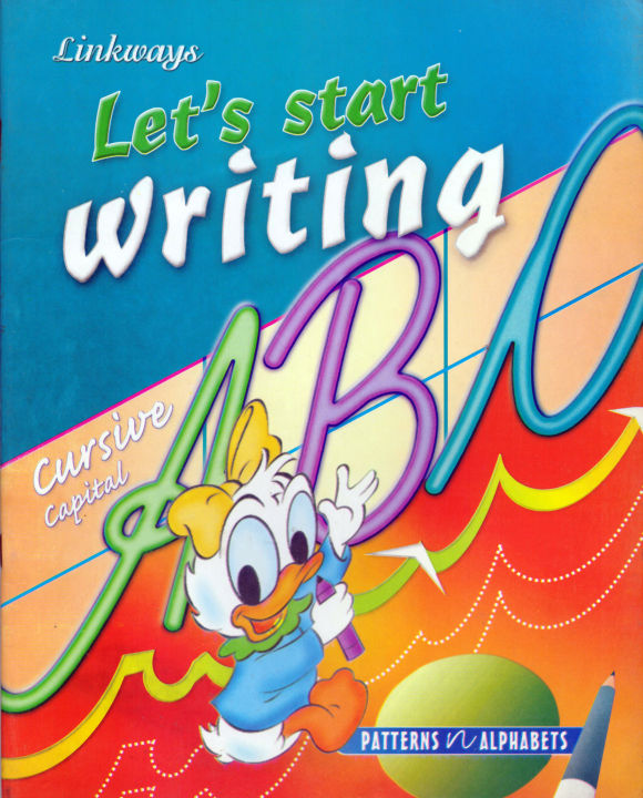 linkways lets start writing cursive capital | Daraz.pk