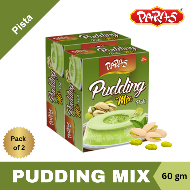 Paras Pista Pudding Mix 60gm Pack of 2 | Daraz.pk