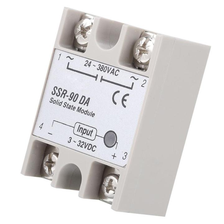 SSR-90DA 90A Solid State Relay Module SSR DC-AC Input 3-32V DC | Daraz.pk
