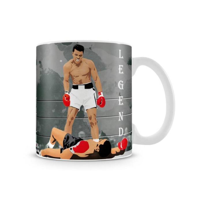 Muhammad Ali Mug - White | By MugArt.PK | Daraz.pk