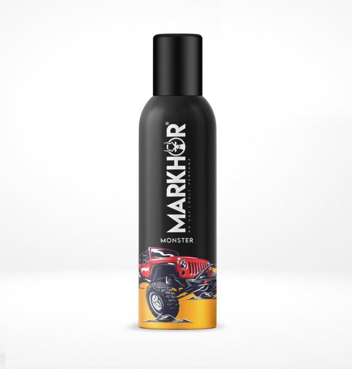Markhor Monster body spray (Non-Gas) 120ml Long Lasting Markhor Brand ...